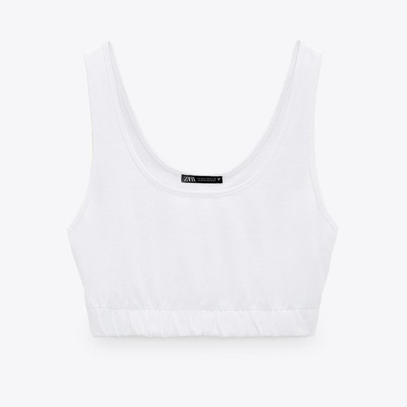 Zara | Tops | Zara Crop Tank Top | Poshmark